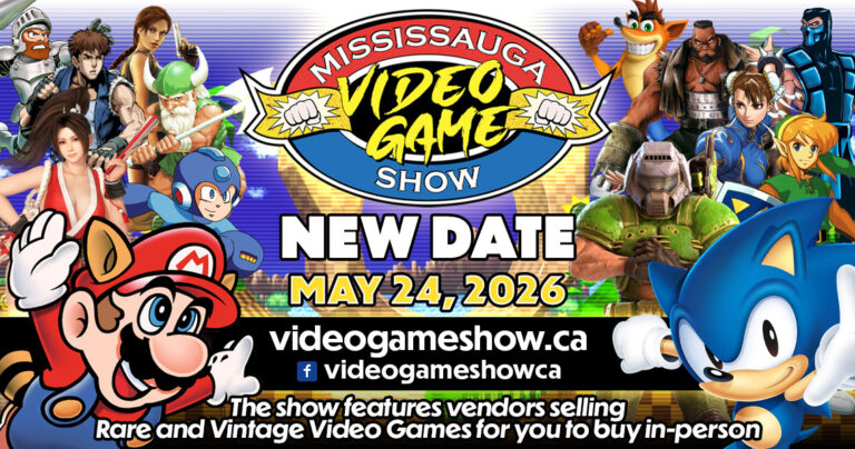 Mississauga Video Game Show 2026 will be May 24